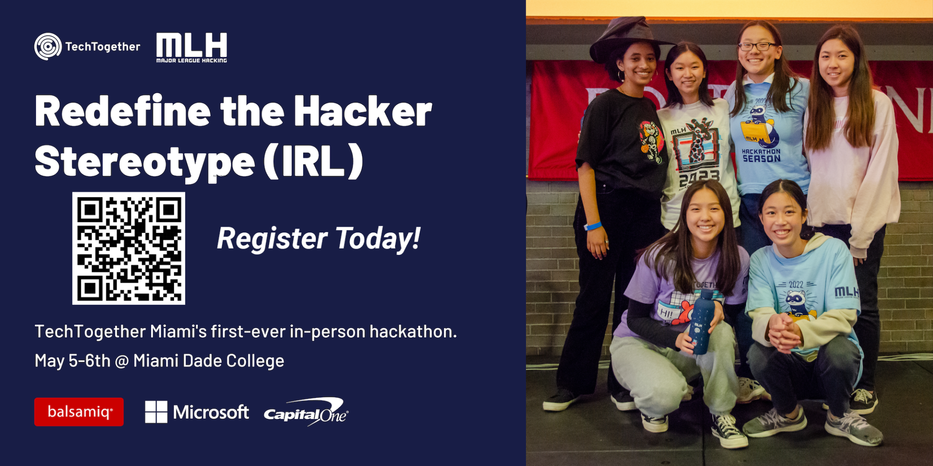 Come Join TechTogether Miami, One of the first large gender-focused hackathons in Florida ...