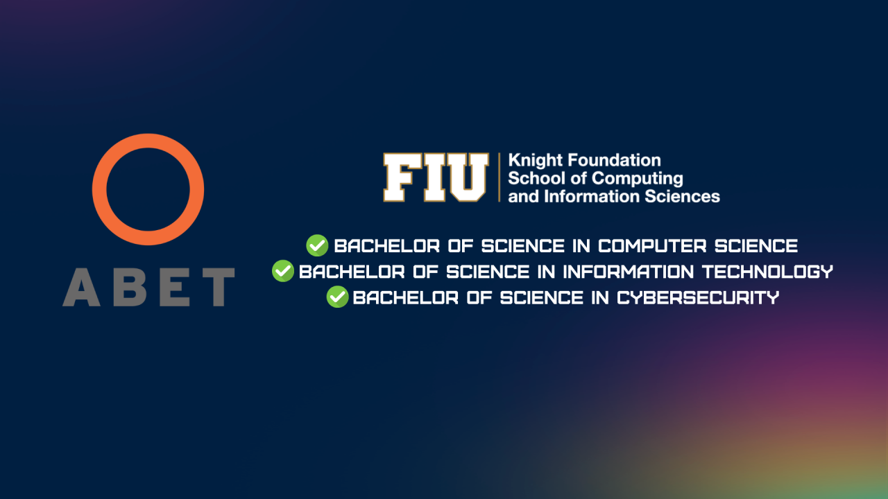 Three KFSCIS Bachelor of Science Programs Receive ABET Accreditation ...