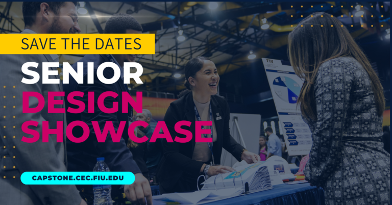 Save the Date: CEC Fall 2023 Senior Design Project Showcase - Knight Foundation School of ...